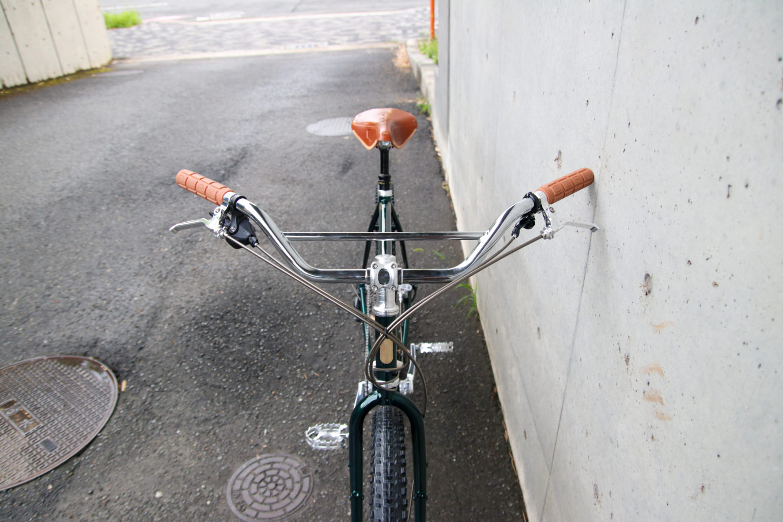 オールドMTBスタイルなクランカーバーで街乗りマウンテンクルーズ。その2。 – EBS KYOTO